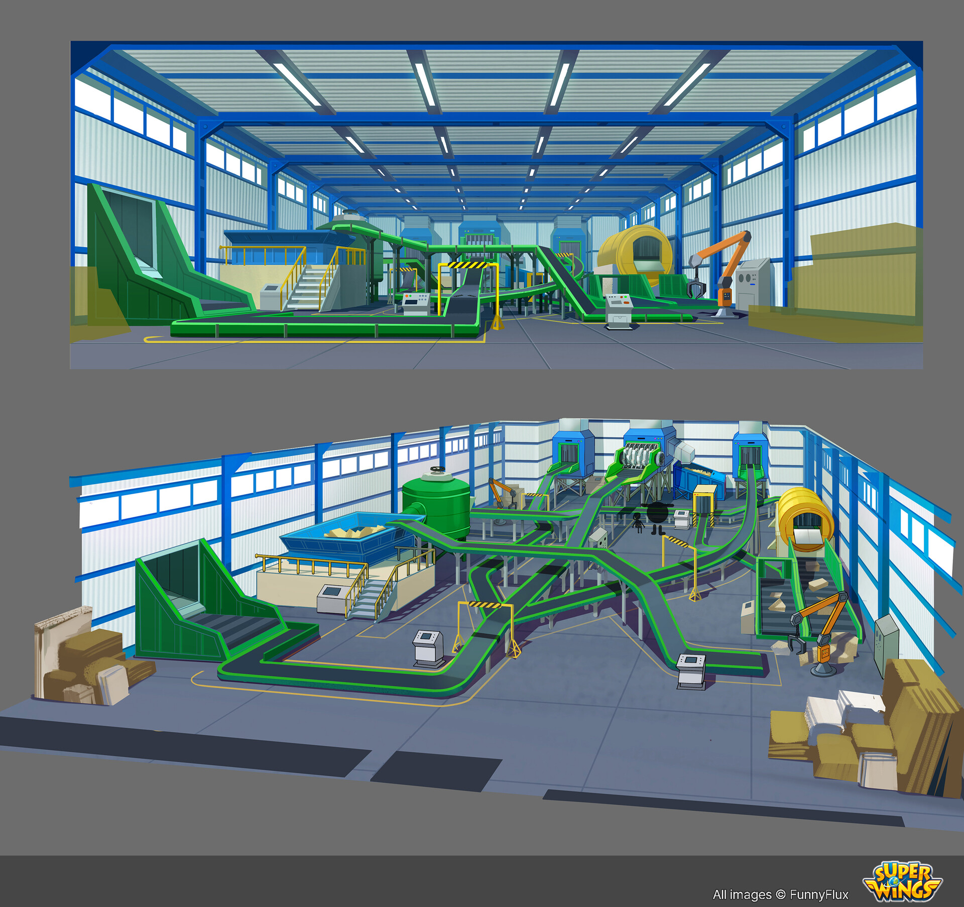 ArtStation - TV Animation Environmental Concept Art_mechanical device