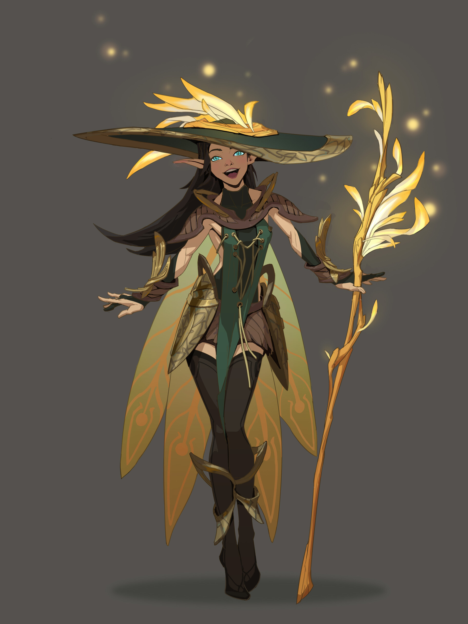 ArtStation - Elf Witch