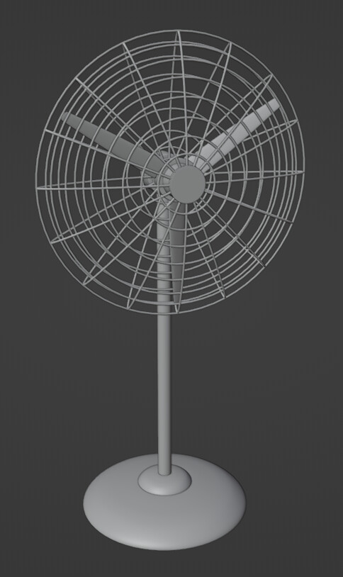 ArtStation - #03 electric fan