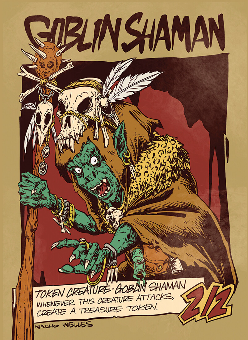 ArtStation - Goblin Shaman token