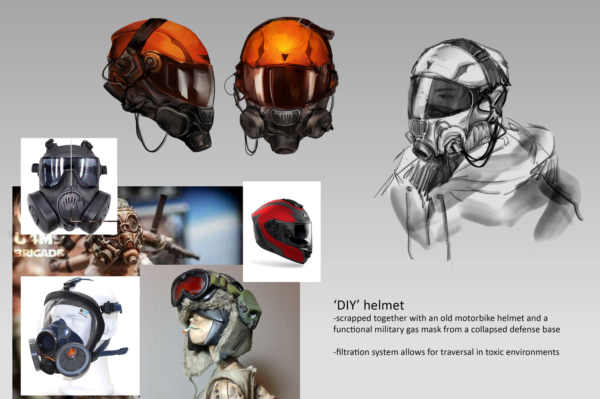 ArtStation - helmet prop