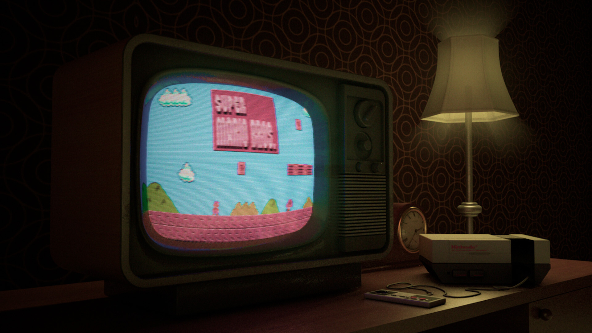 Allen Galaviz Gerardo - Nintendo NES room