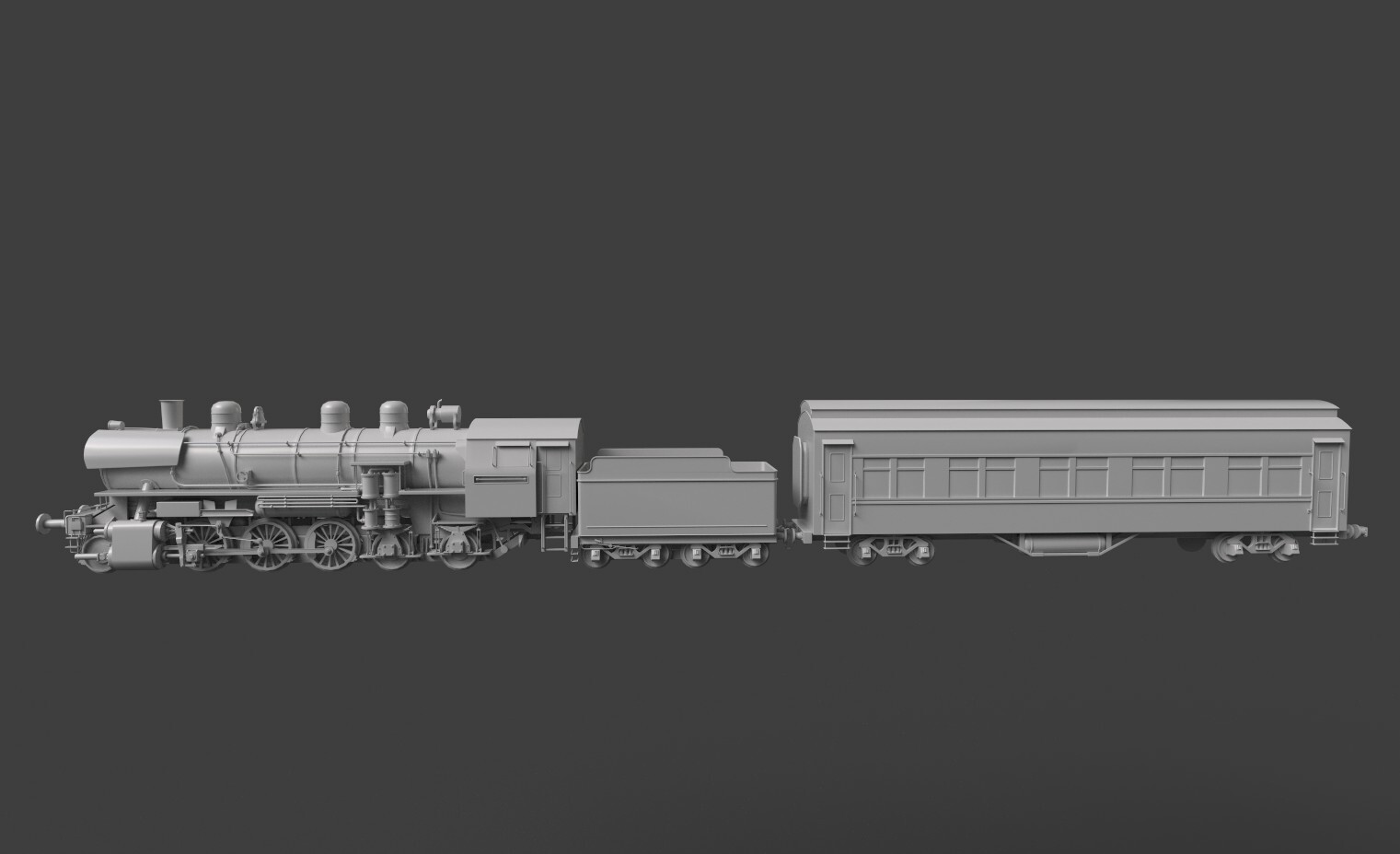 ArtStation - Steam Train