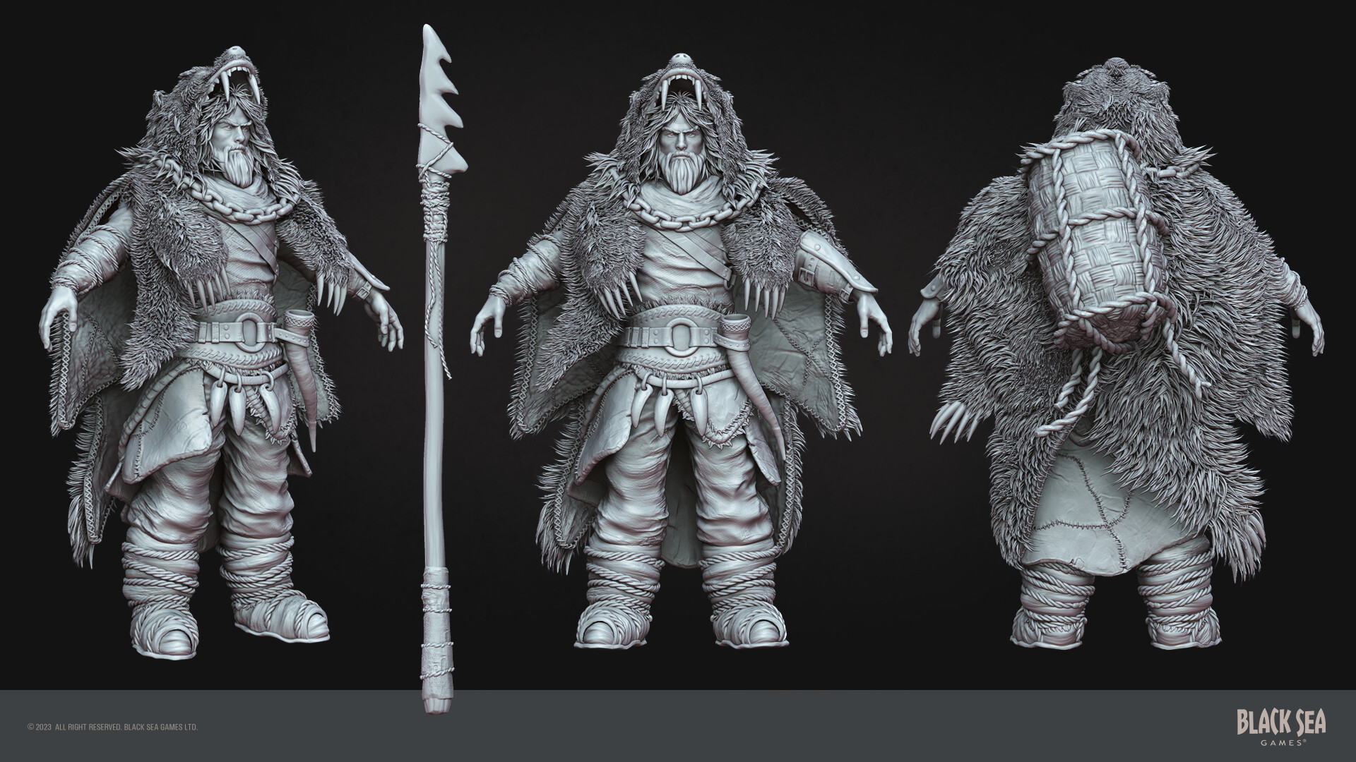 ArtStation - Ice Walker - Trapper (3D Concept)