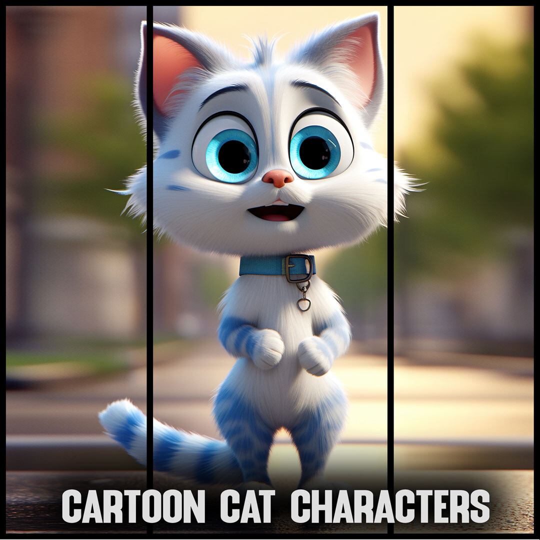 Sense Of Peace - 300 Cartoon Cat Characters