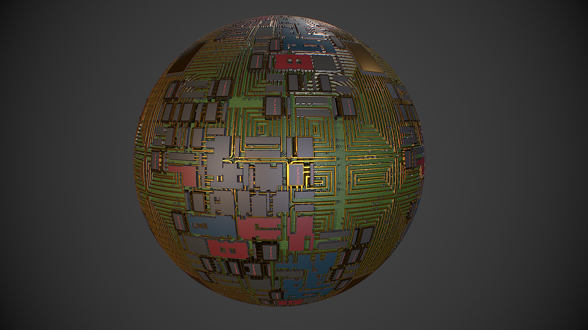 ArtStation - Motherboard texture