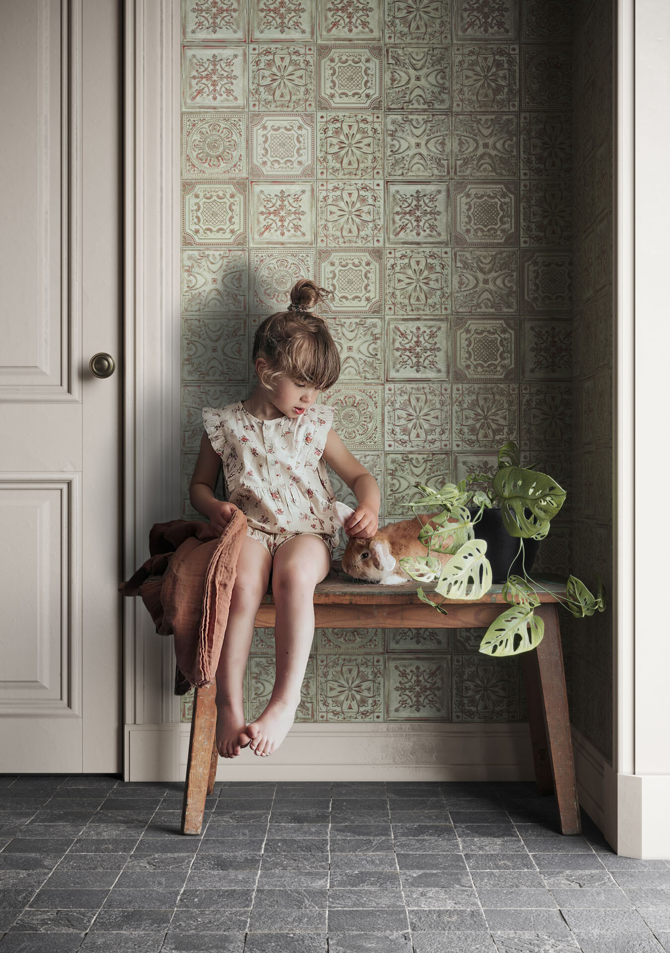 ArtStation - Artistic Tile Essence: 3D Visualization of a Contemporary ...