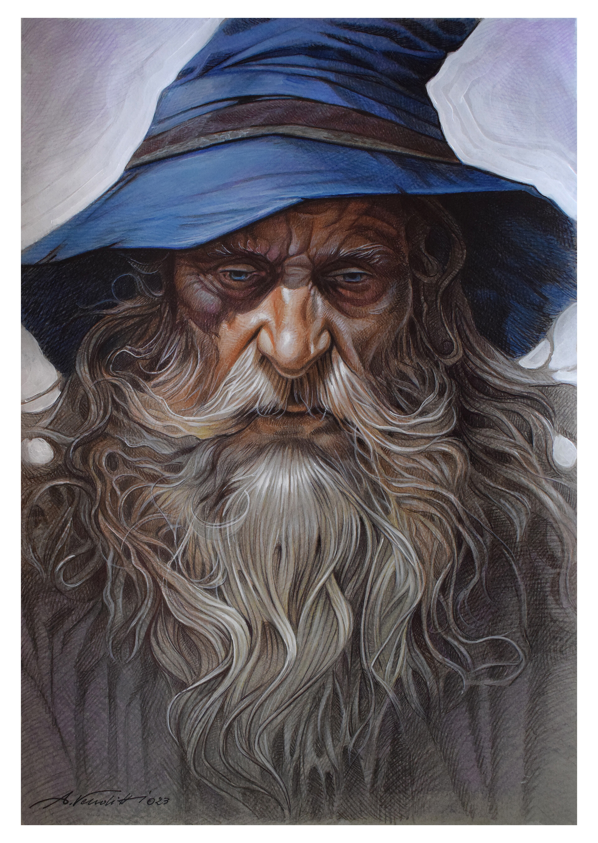 ArtStation - Gandalf portrait