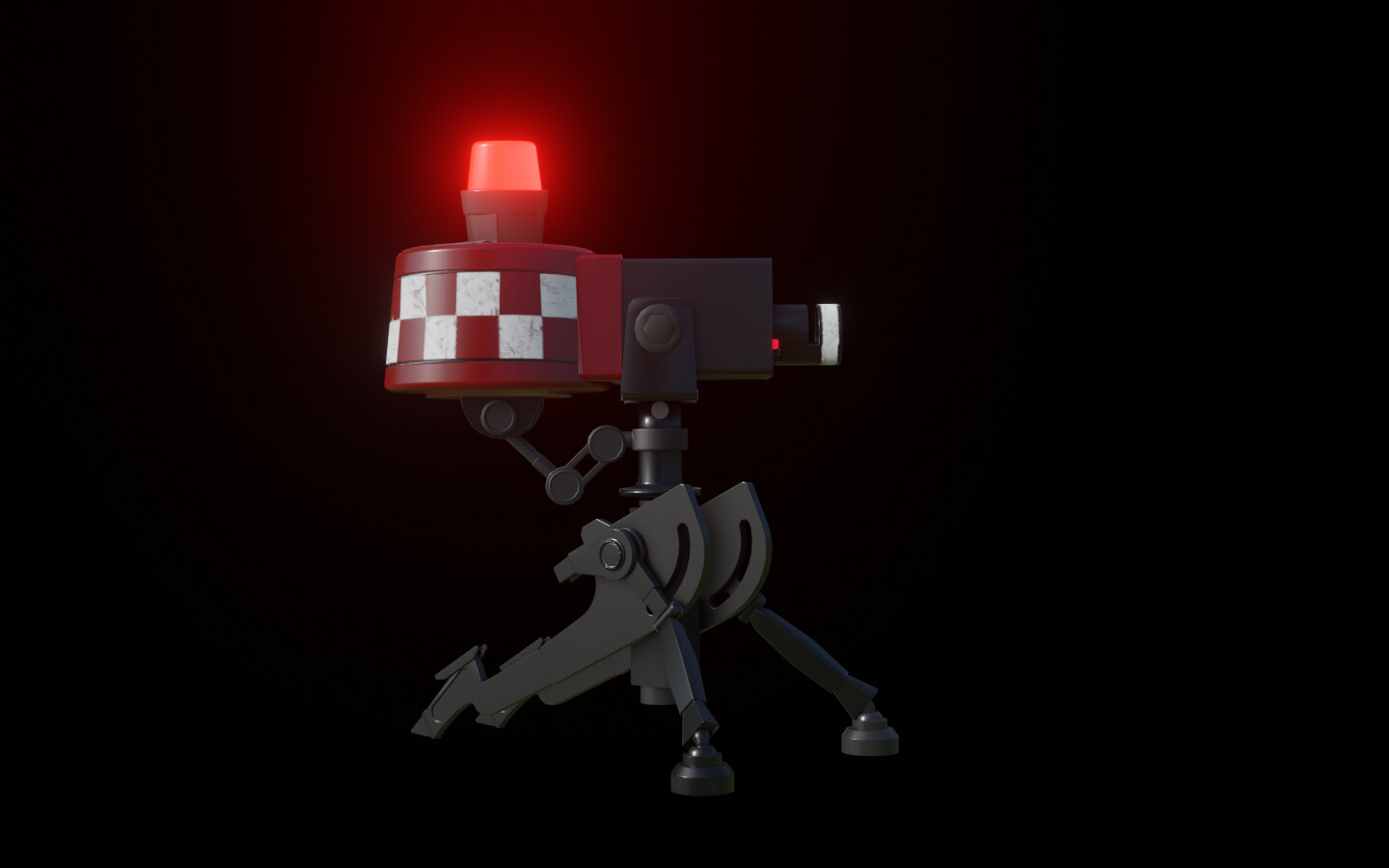 ArtStation - Sentry Gun from TF2