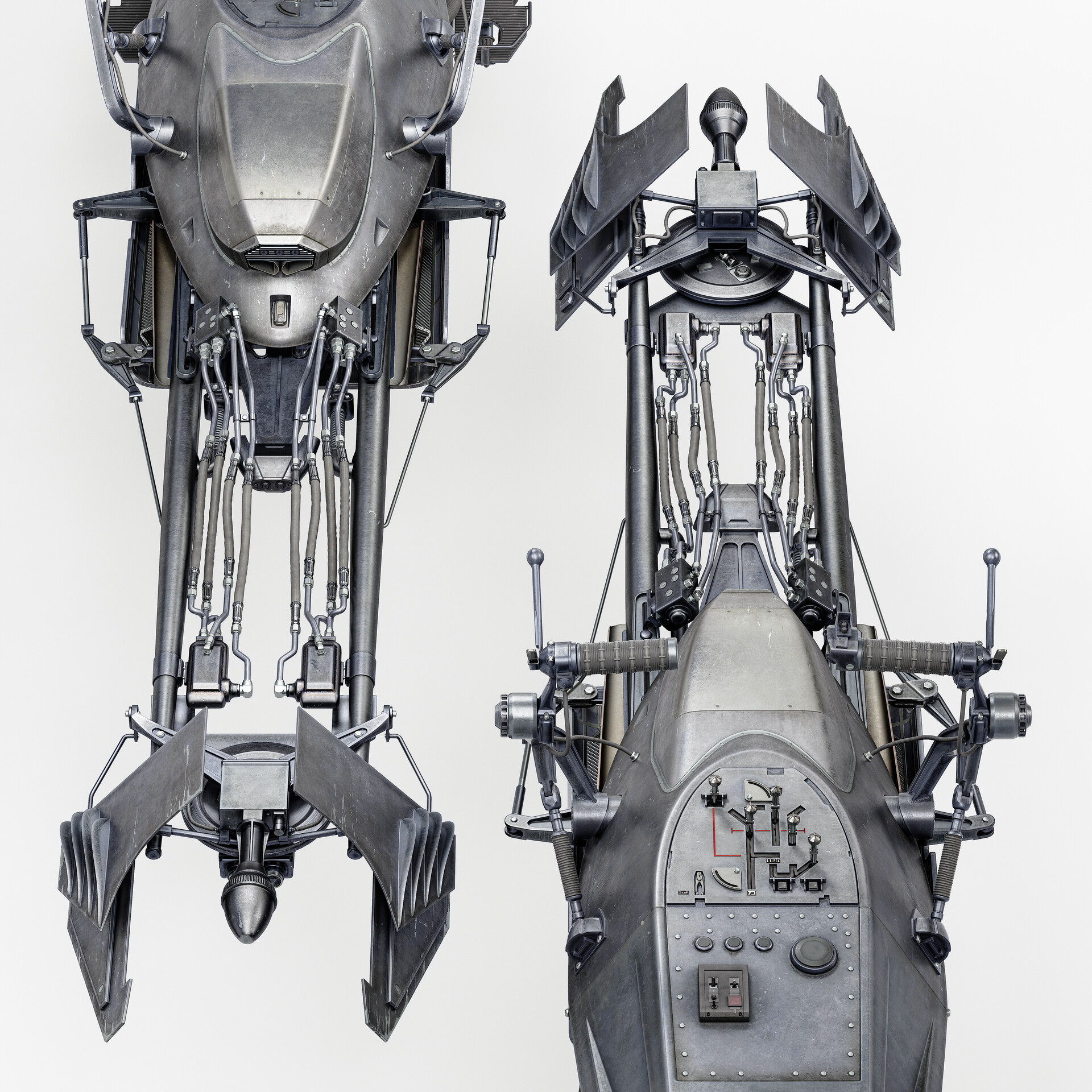 Nicholas Hunter - 74-Z Custom Speeder Bike (WIP)