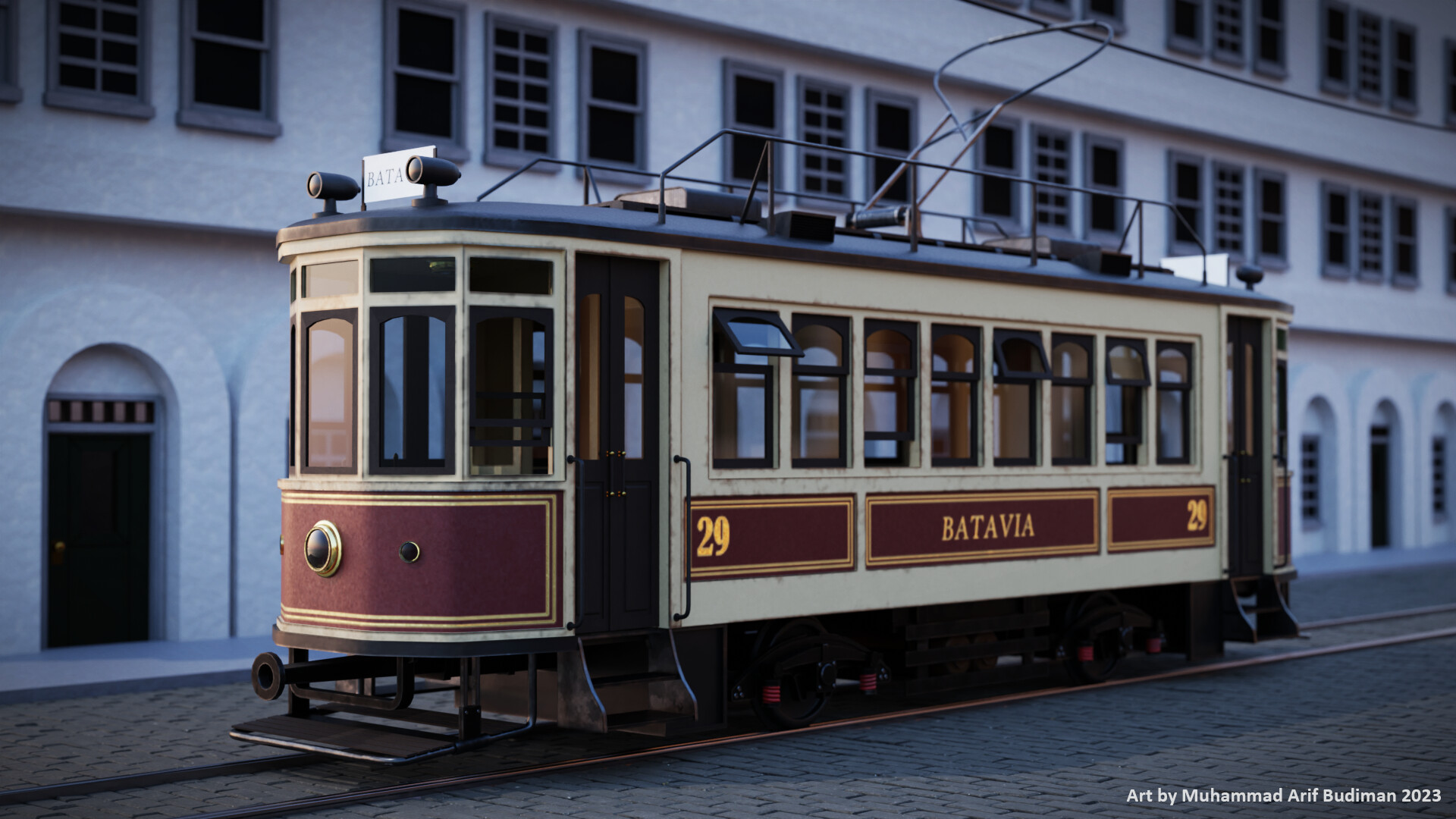 ArtStation - Batavia Tram