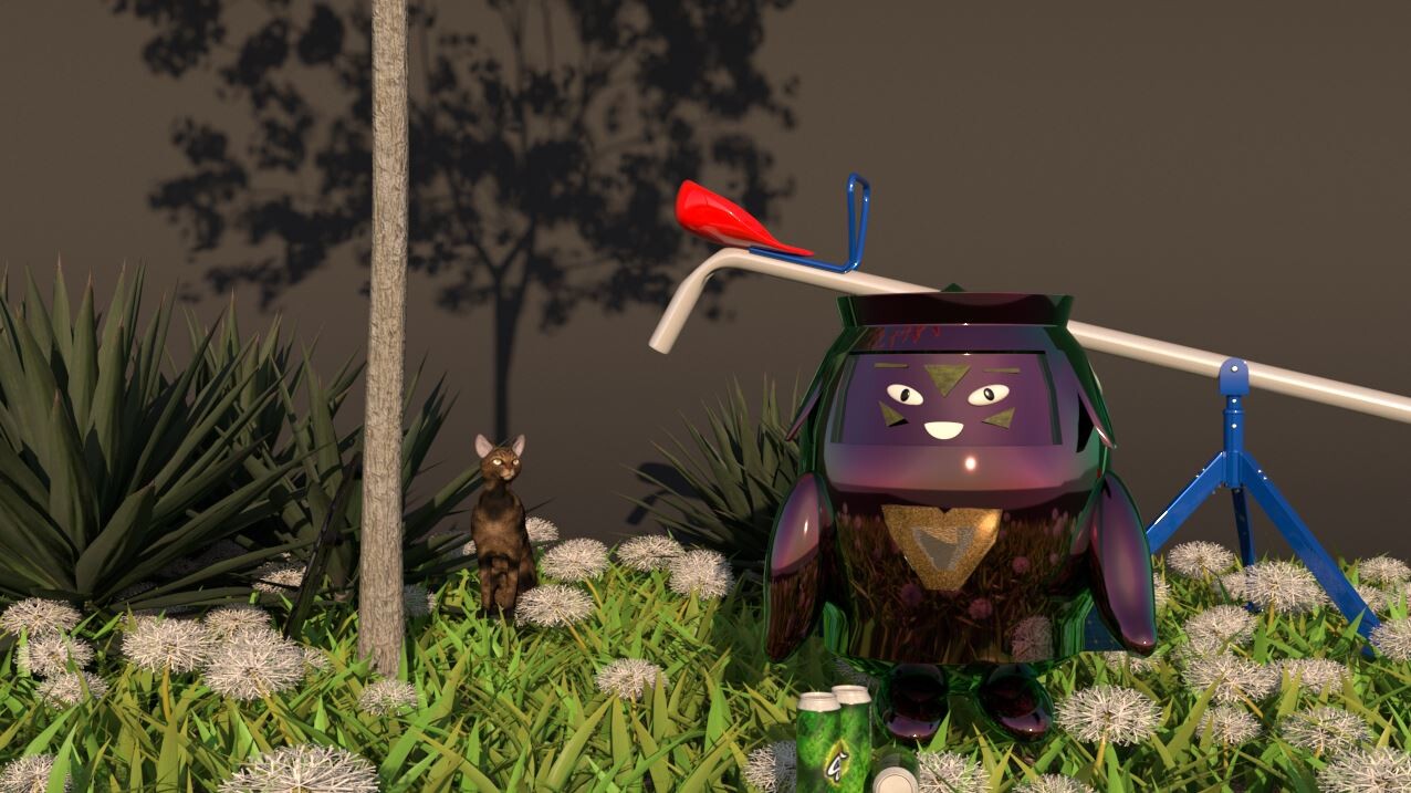 ArtStation - Fantasy Garbage Can