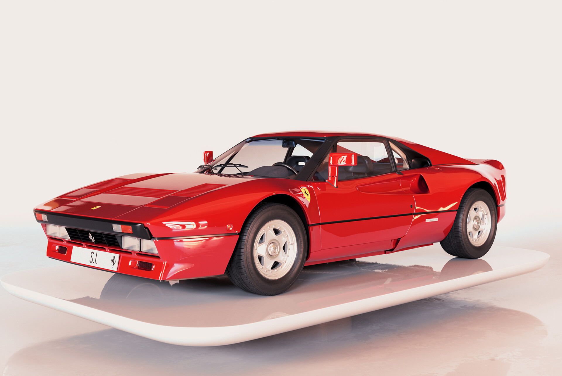 ArtStation - Ferrari 288 GTO