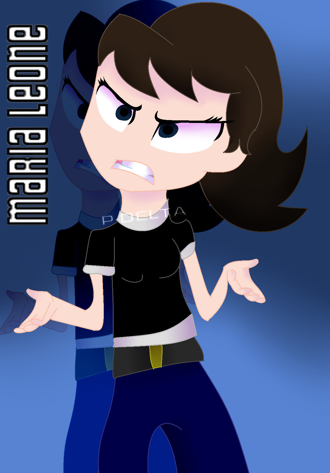 ArtStation - Maria Leone Gta Poster