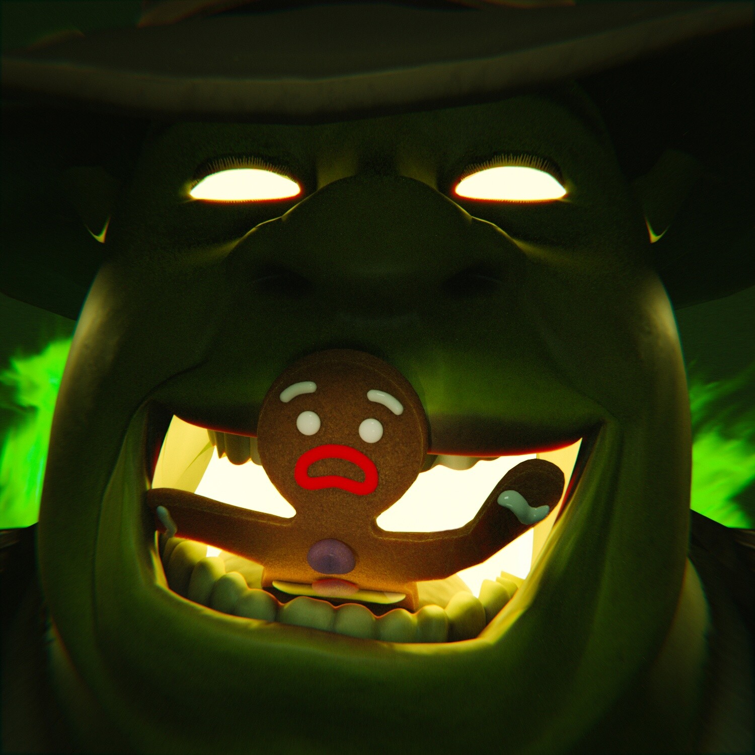 ArtStation - Shrek halloween