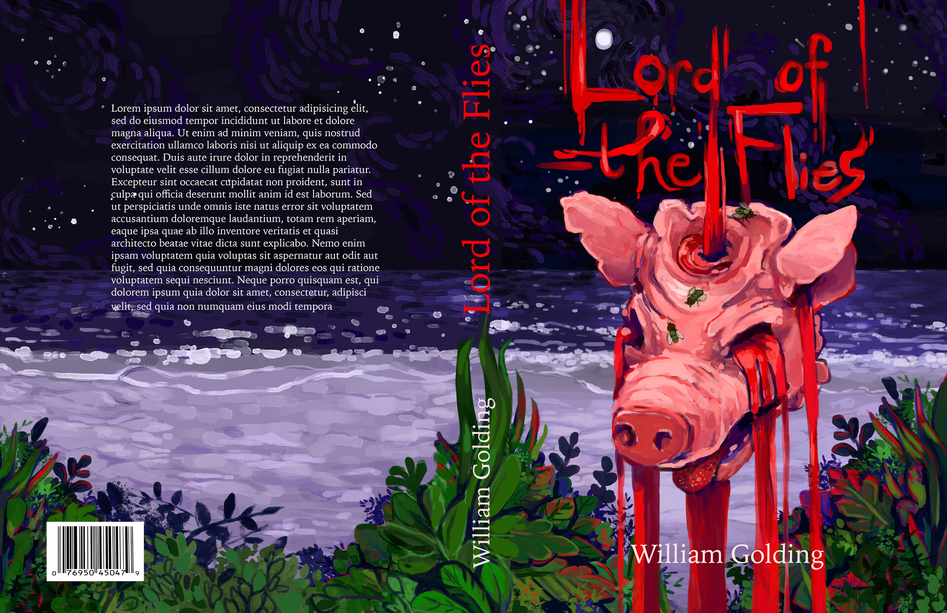 ArtStation - Lord of the Flies Cover