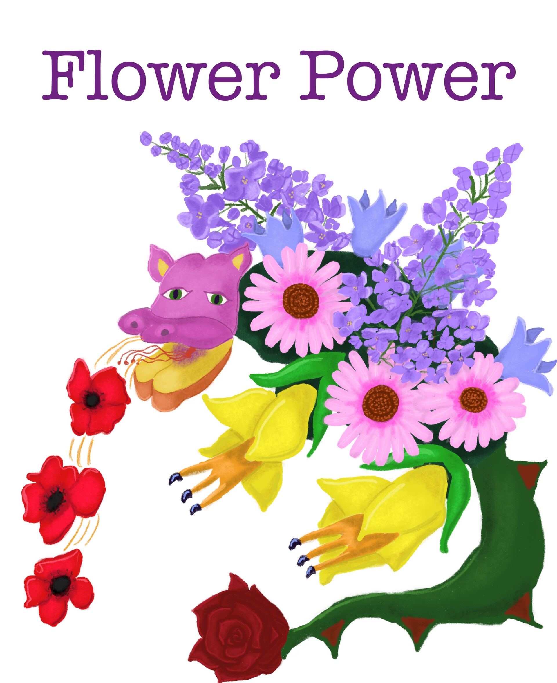 ArtStation - Flower Power