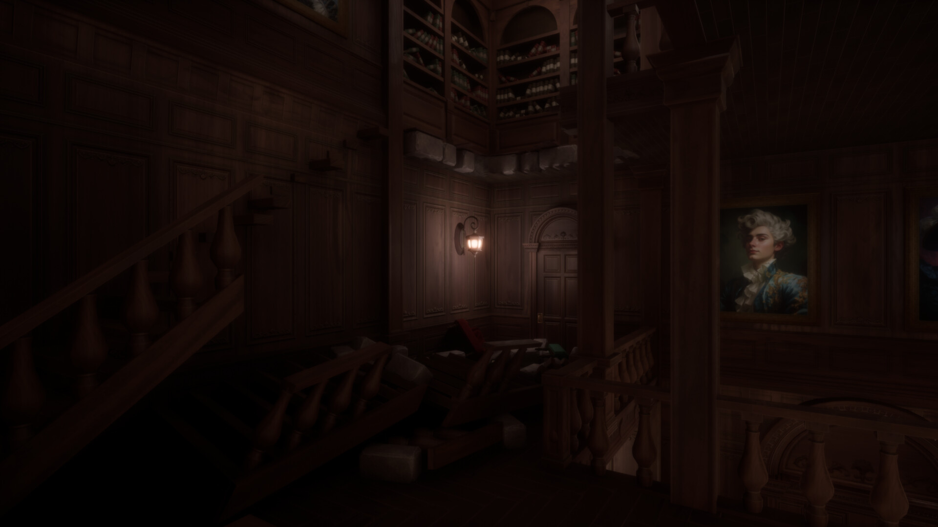 Benjamin Gregson - WIP - Abandoned Library