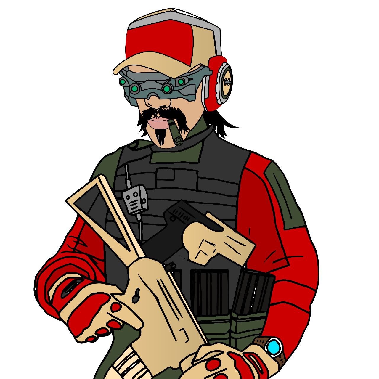 ArtStation - Half body artwork