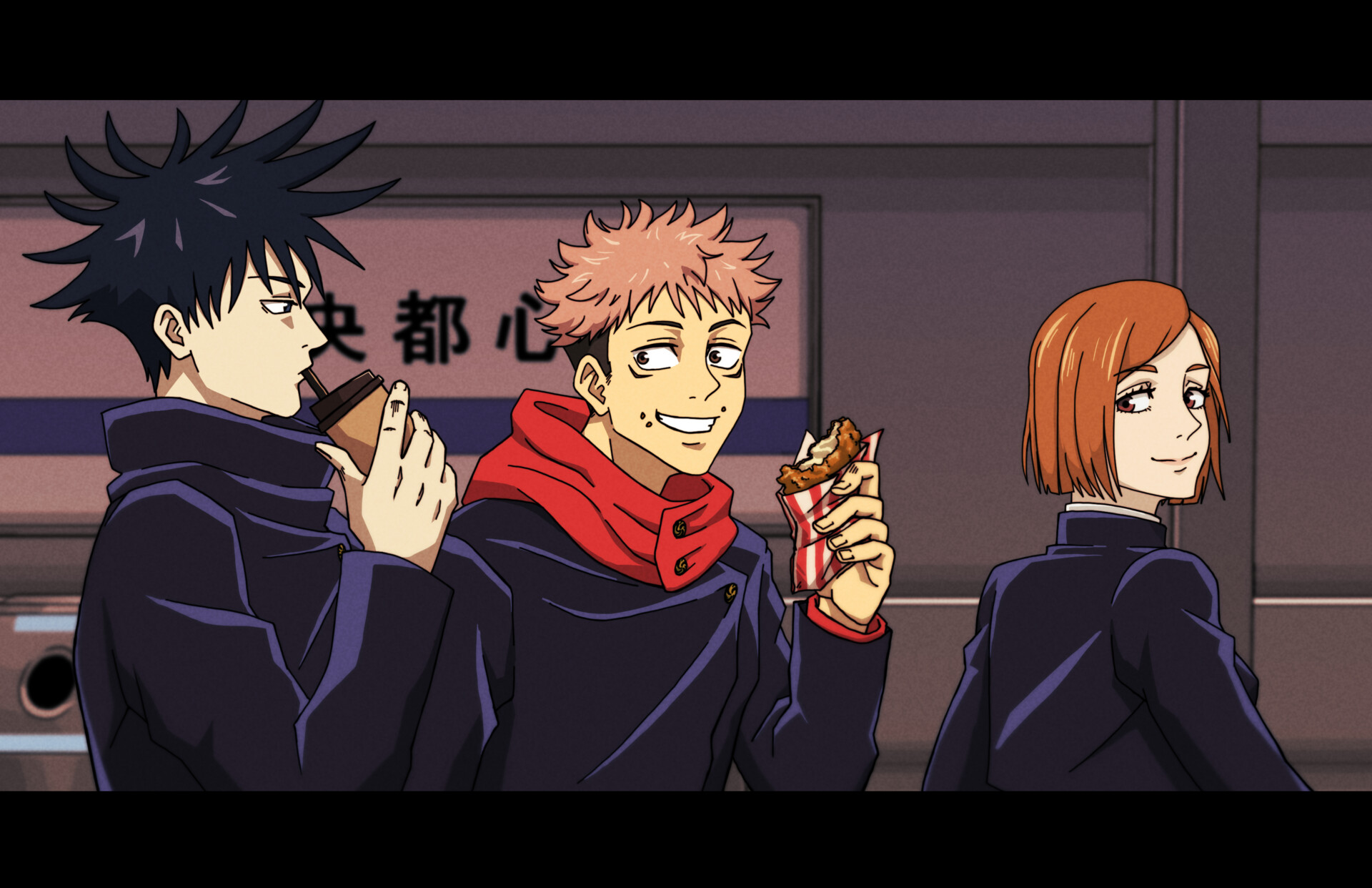 ArtStation - Jujustu Kaisen - Style Match Exercise