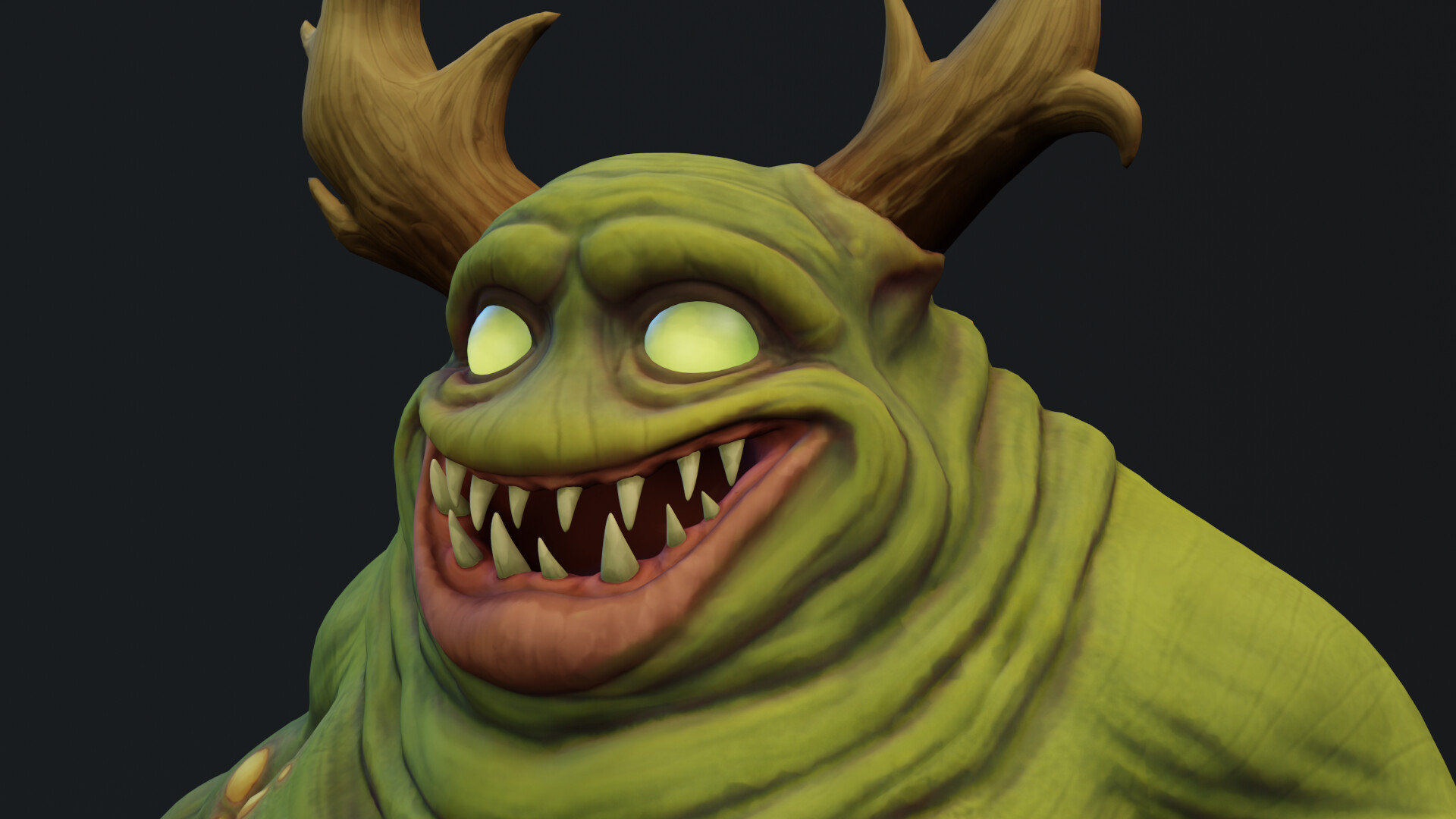 Riley Harper - Stylized Painted Nurgling