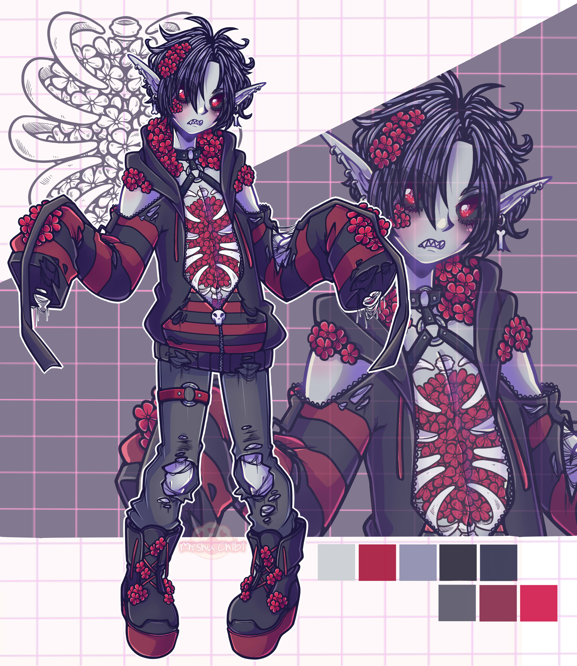 ArtStation - Custom character The Grave Bloom