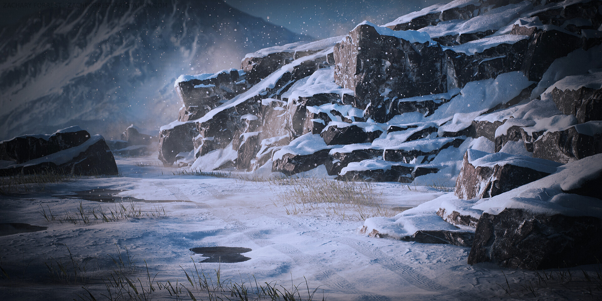 ArtStation - Snowy Level