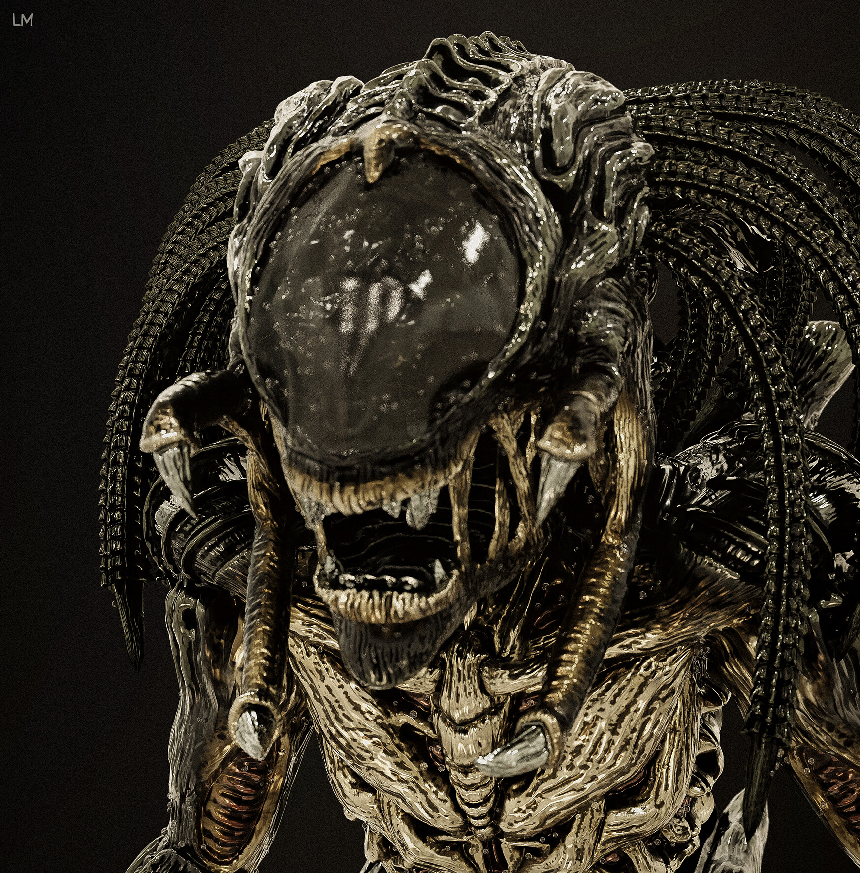 predalien coloring pages