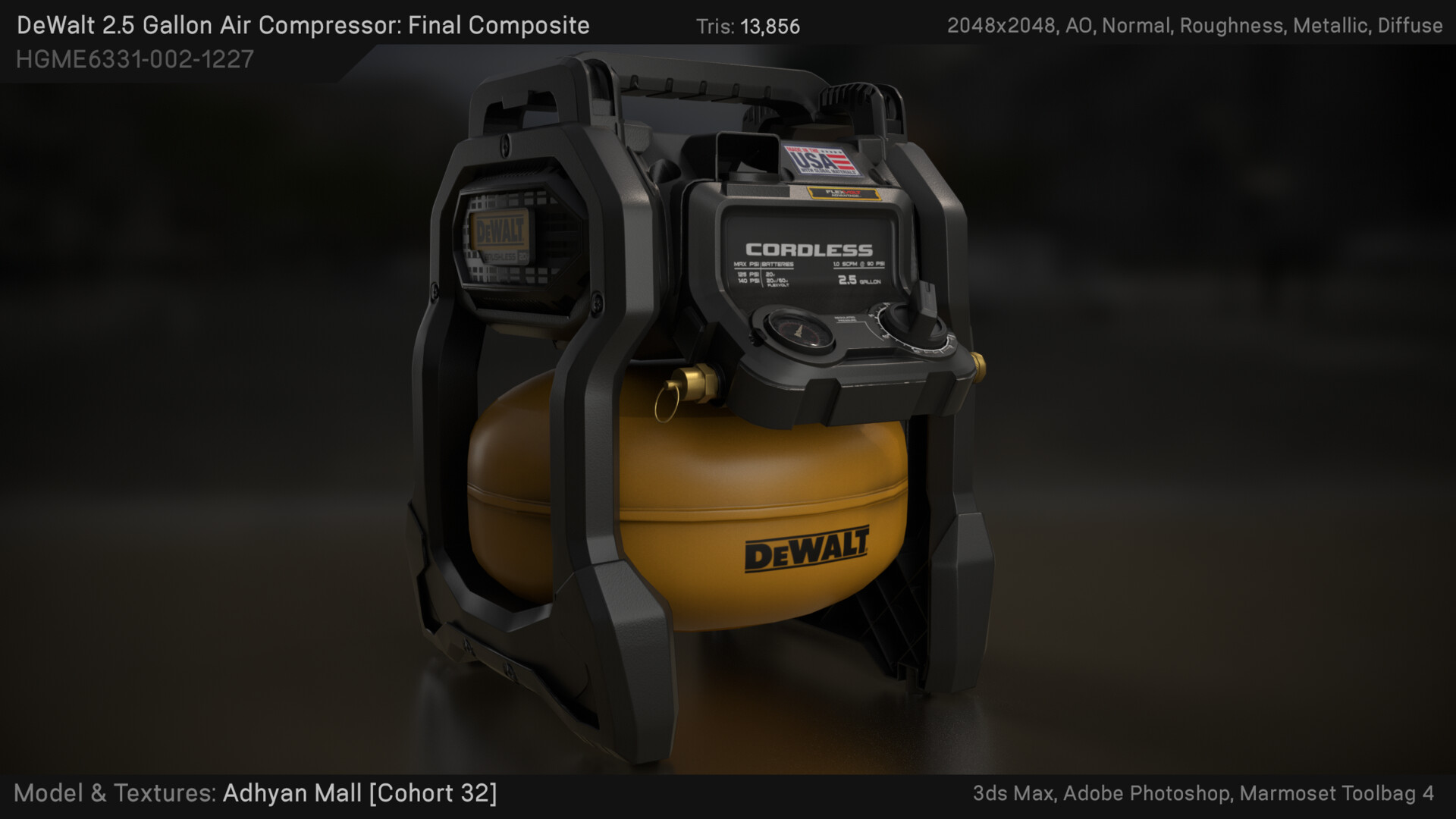 ArtStation - Dewalt Air Compressor