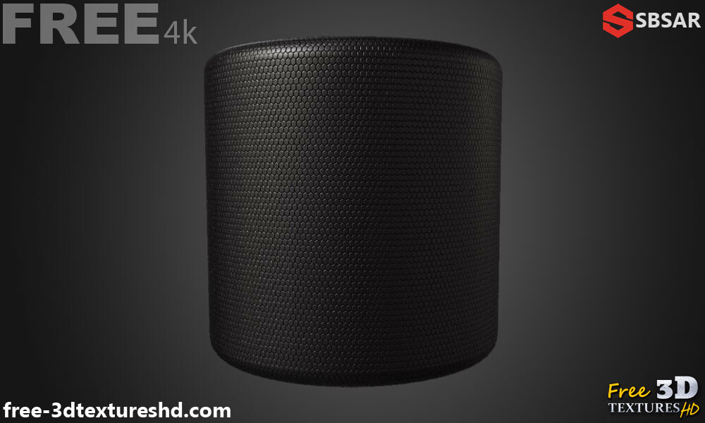 PBR Textures Free Download - Plastic material with Hexagon pattern PBR ...