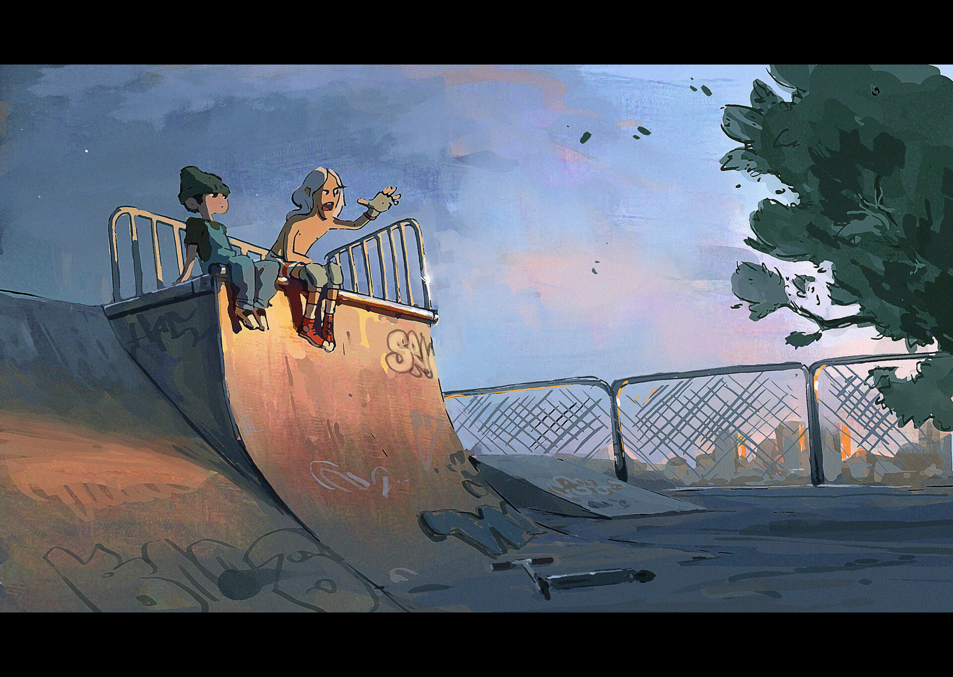 ArtStation - The skate park