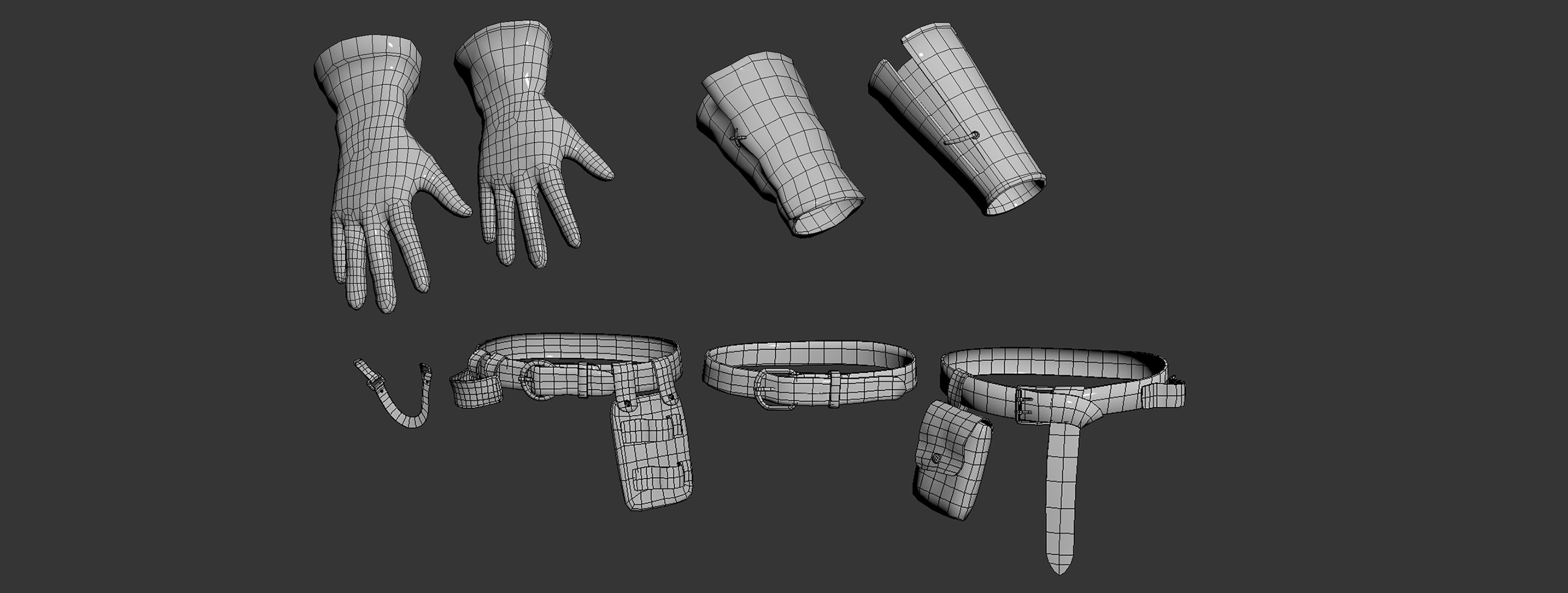 Irene carbonell portfolio 3d 2d art - NPC Citizen Clothes