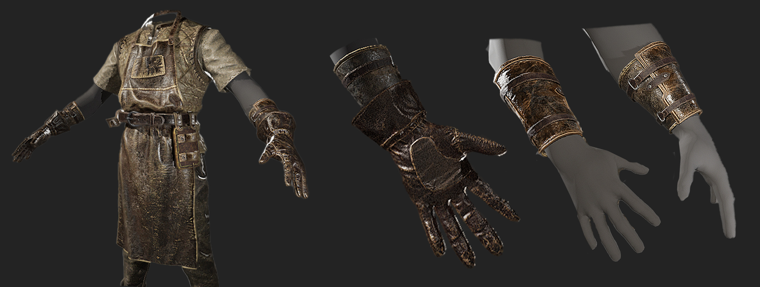 Irene carbonell portfolio 3d 2d art - NPC Citizen Clothes