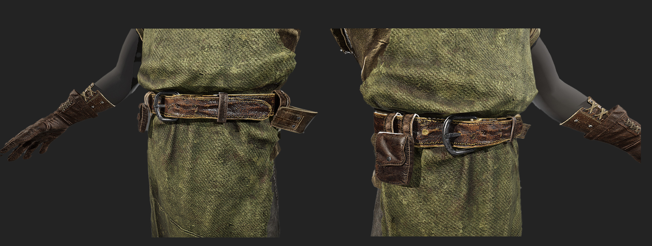 Irene carbonell portfolio 3d 2d art - NPC Citizen Clothes