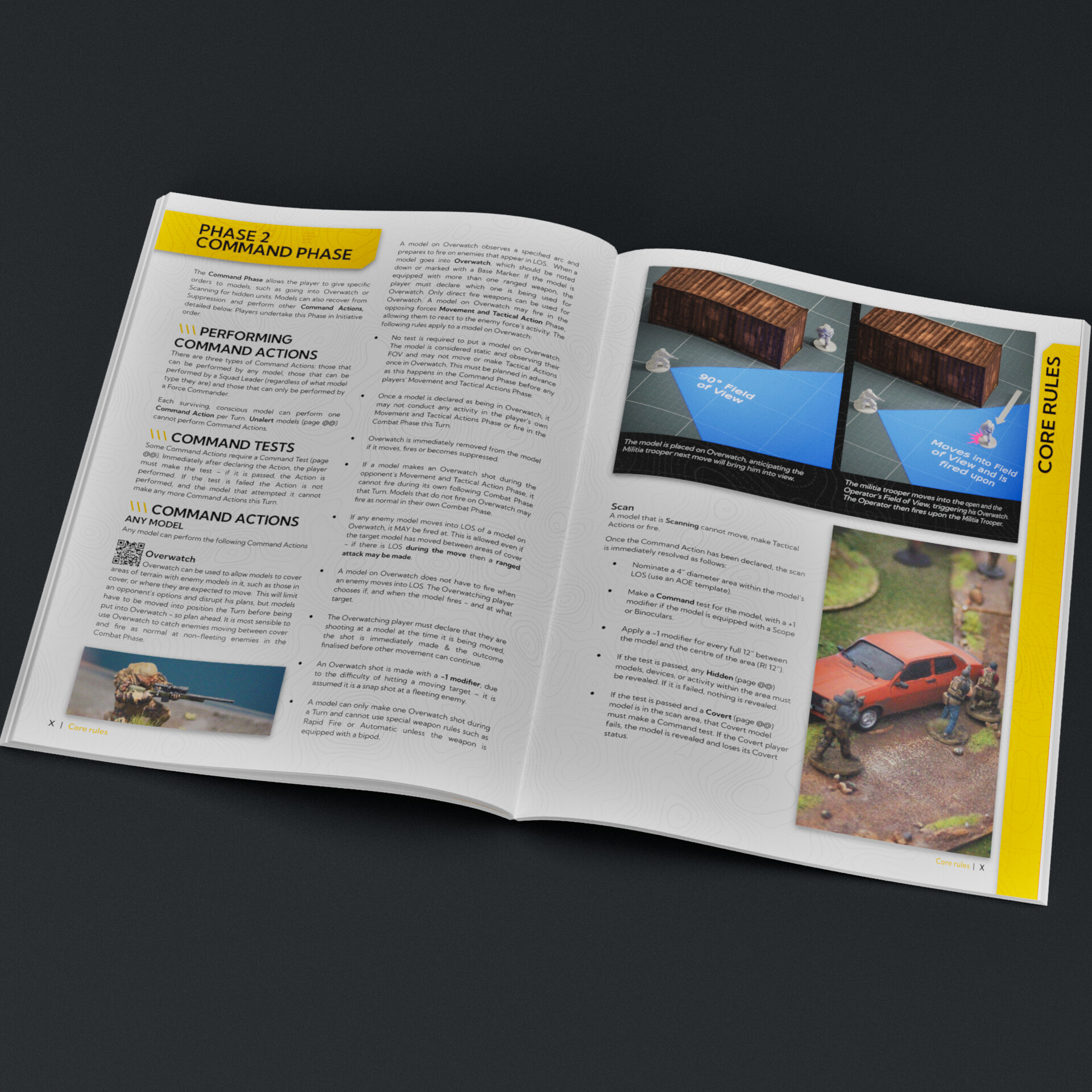 Martin Krasemann - Wargaming rule book design