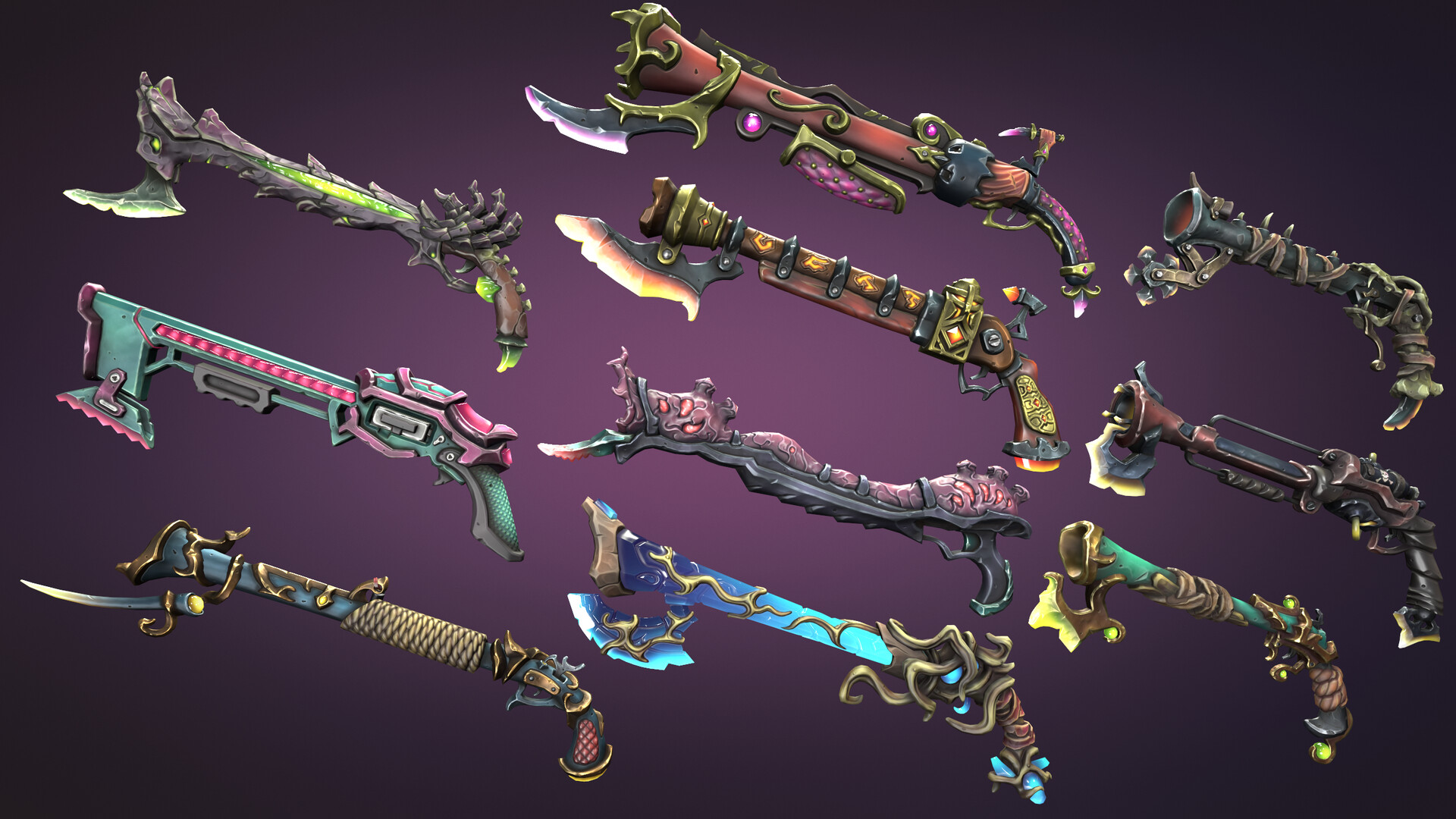 ArtStation - Fantasy muskets collection