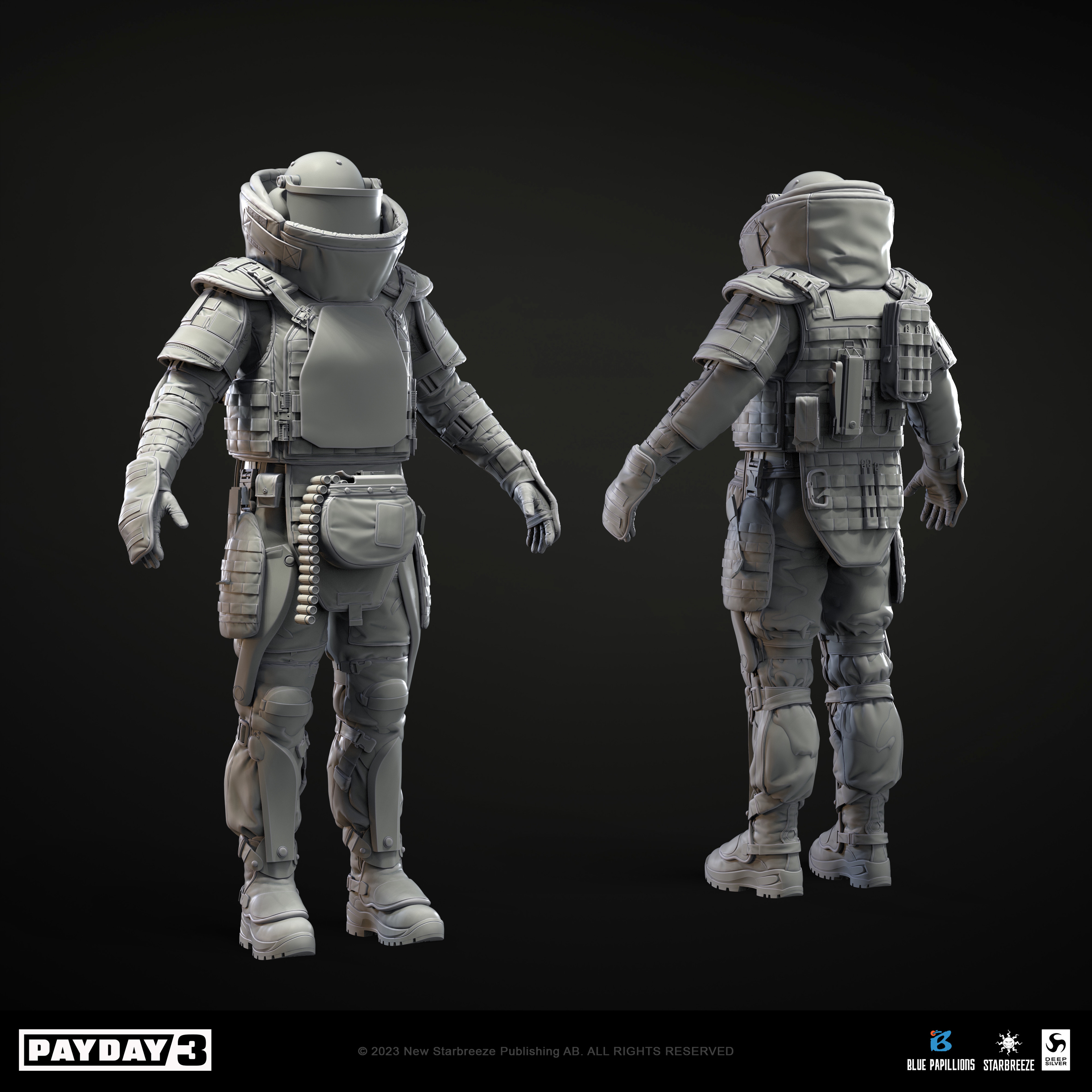 Blue Papillions - Dozer I PAYDAY 3