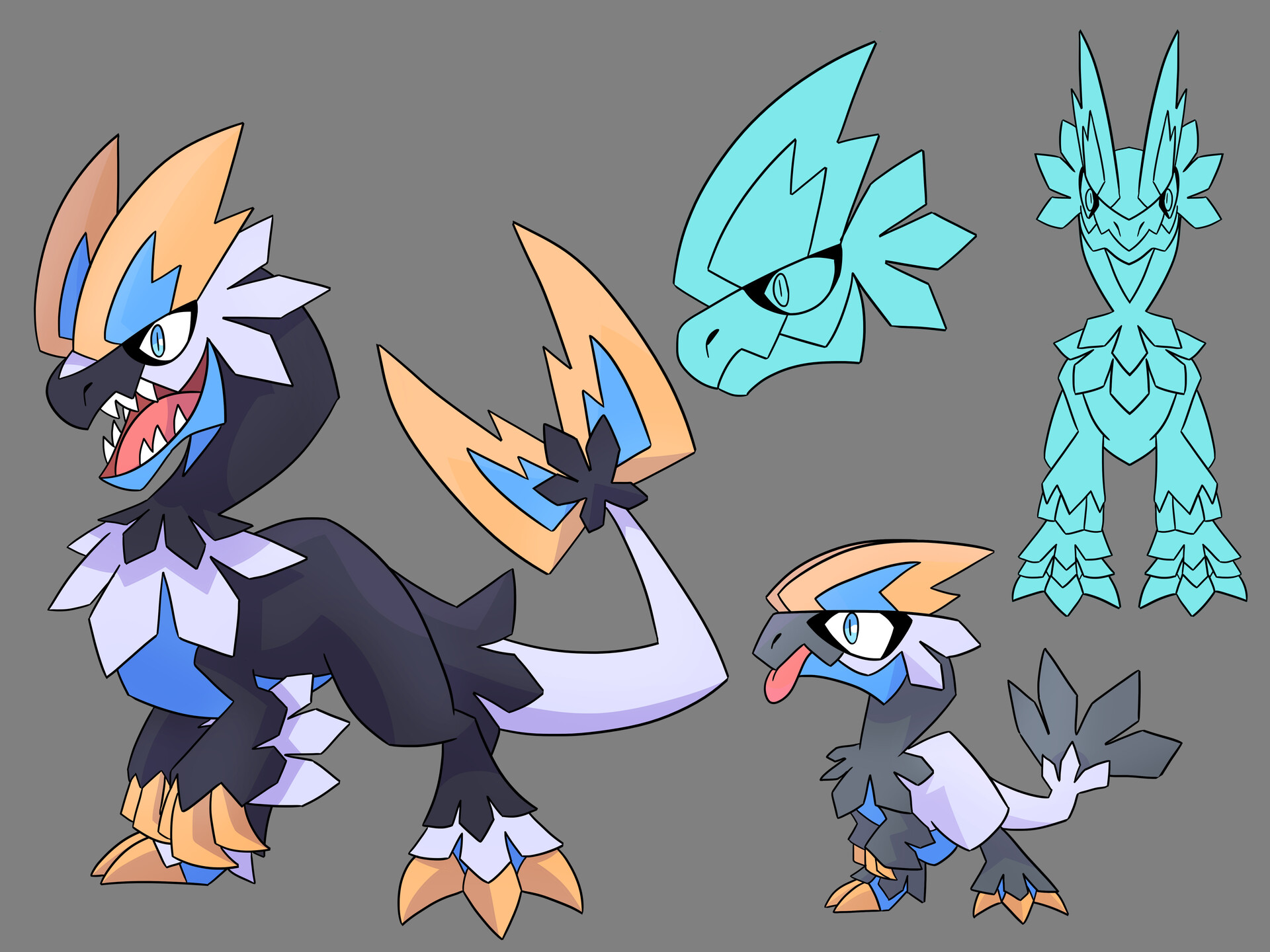 ArtStation - Dinosaur RPG Dilophosaurus