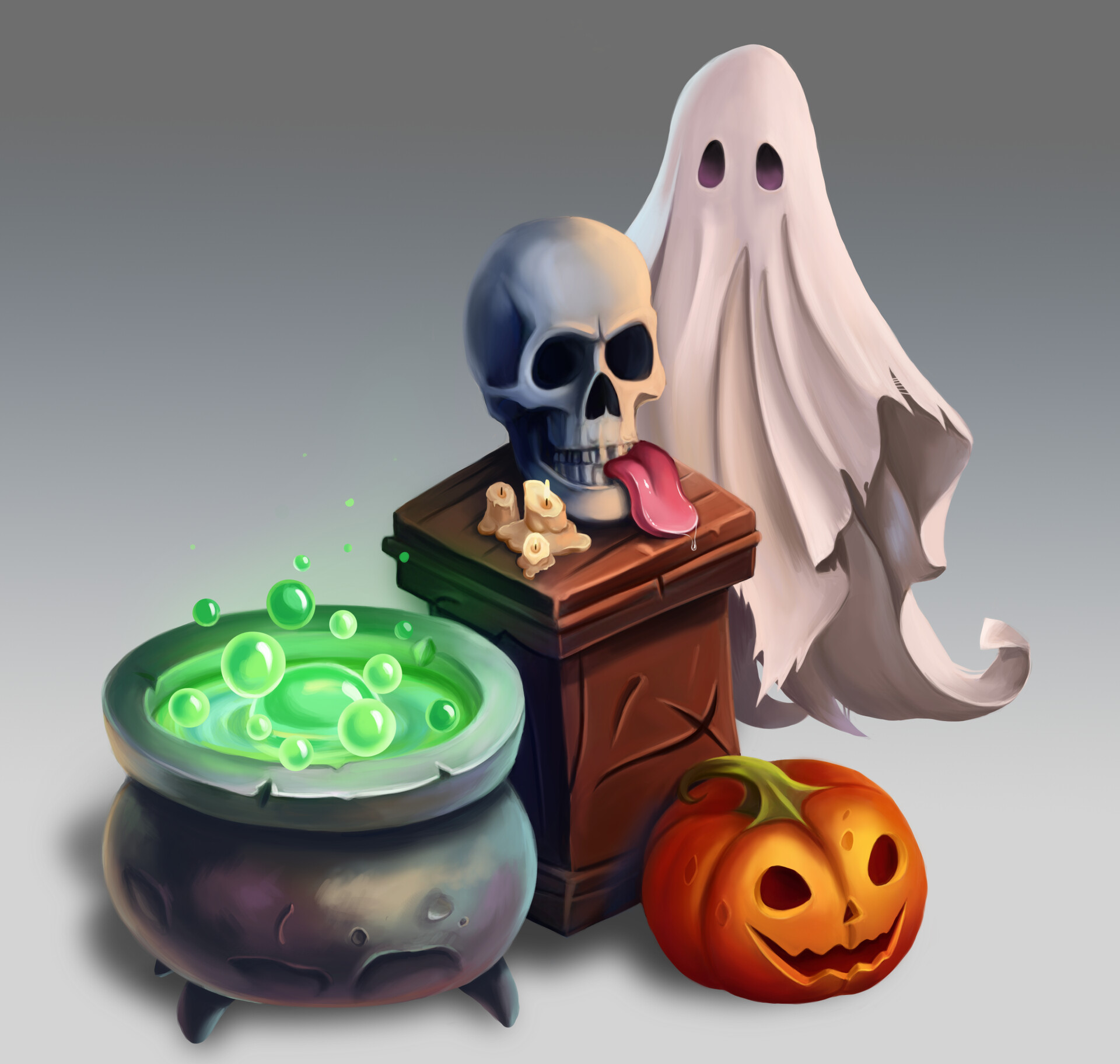 ArtStation - halloween