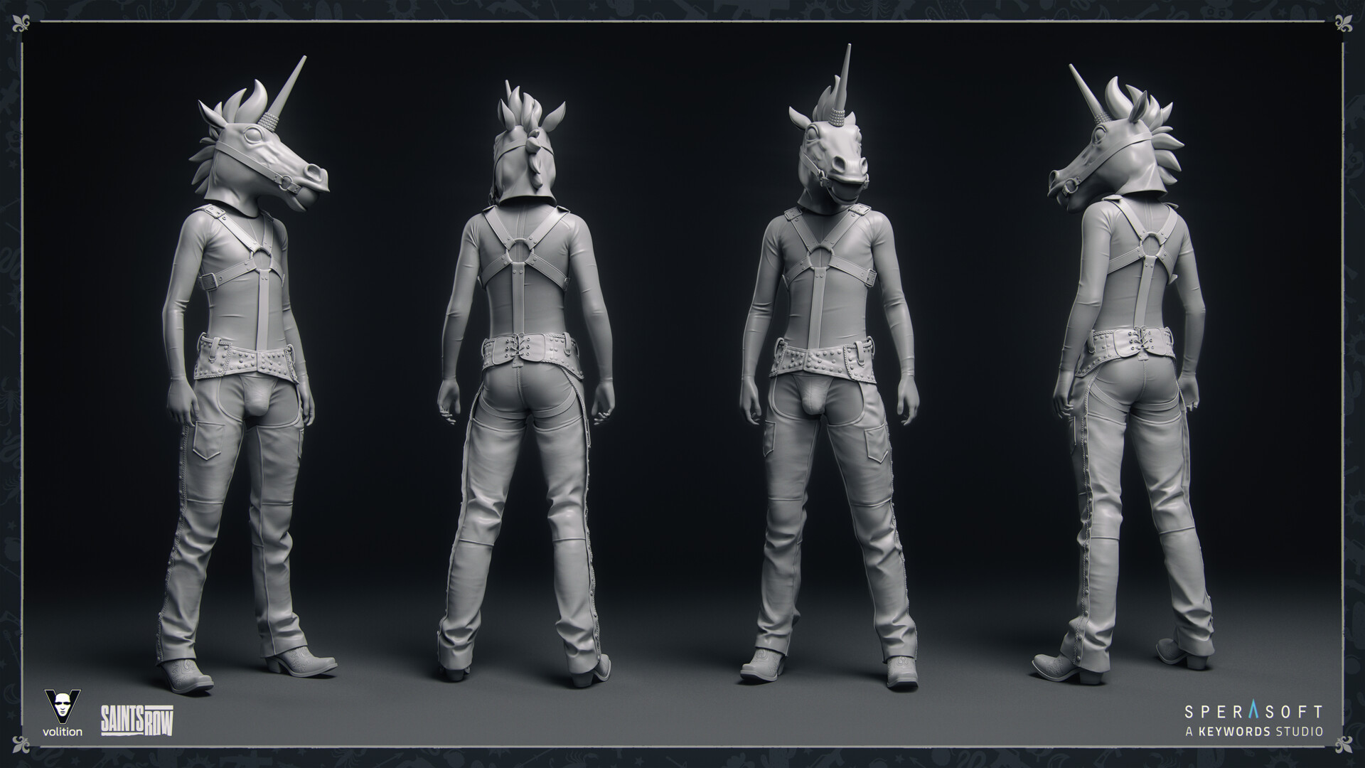 Sperasoft, a Keywords Studio - Saints Row: Highpoly characters pack 3