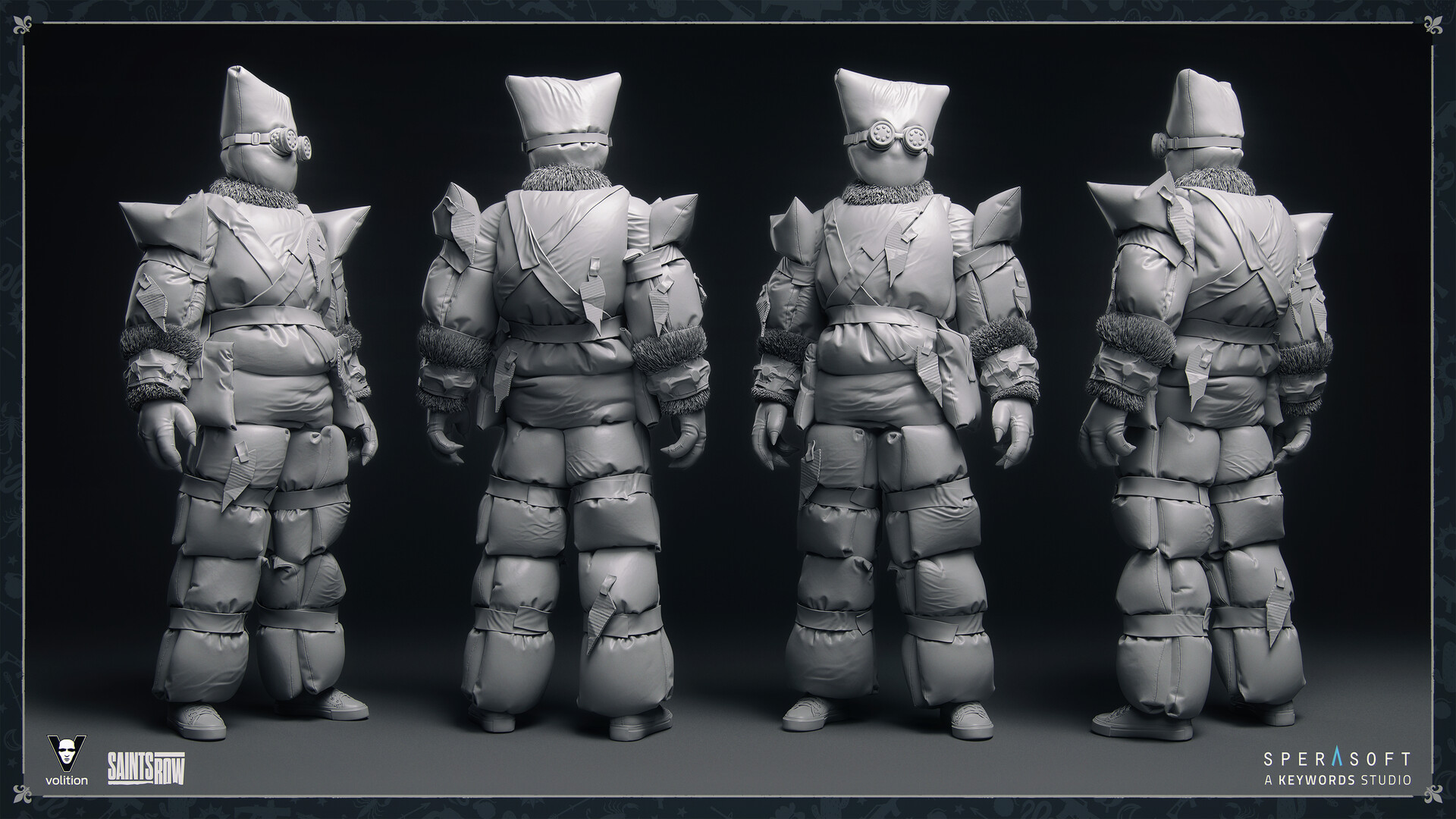 Sperasoft, a Keywords Studio - Saints Row: Highpoly characters pack 3