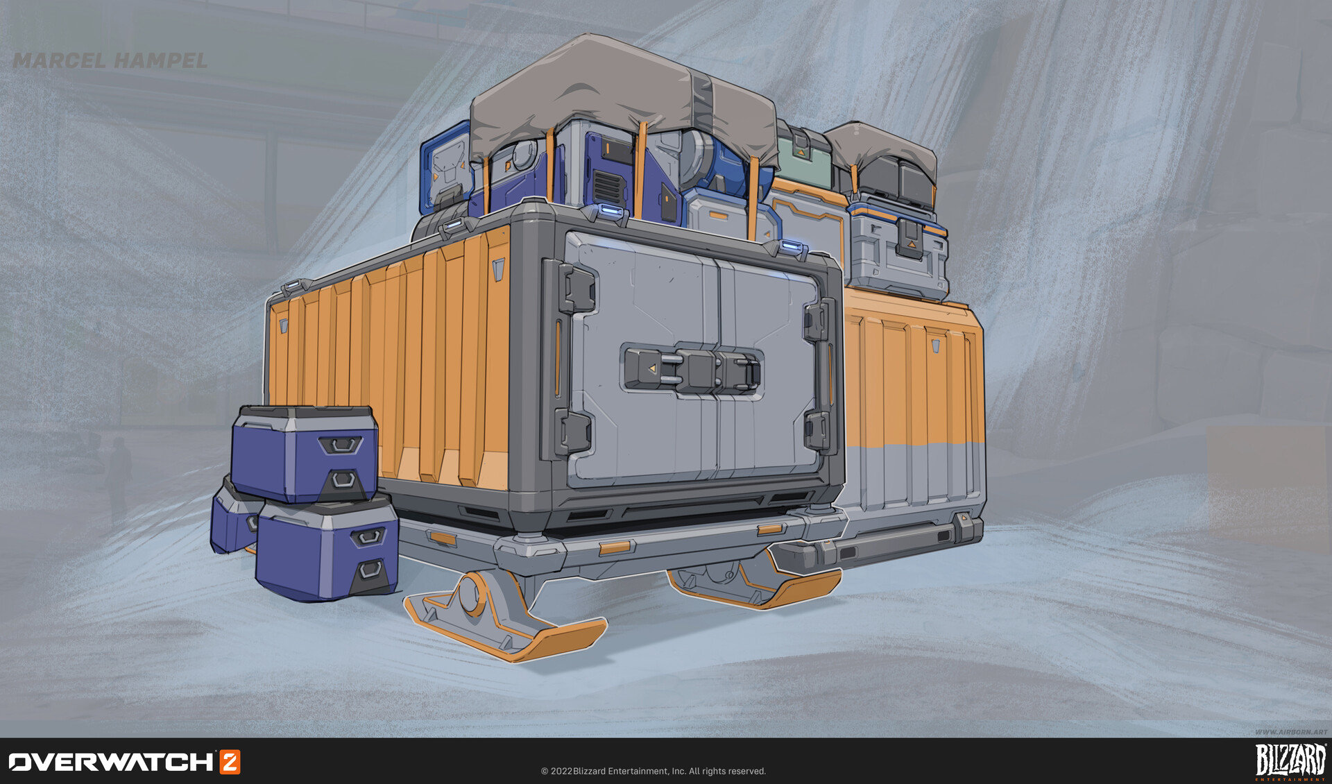 Airborn Studios - Overwatch 2 - Antarctic Peninsula Concepts #1