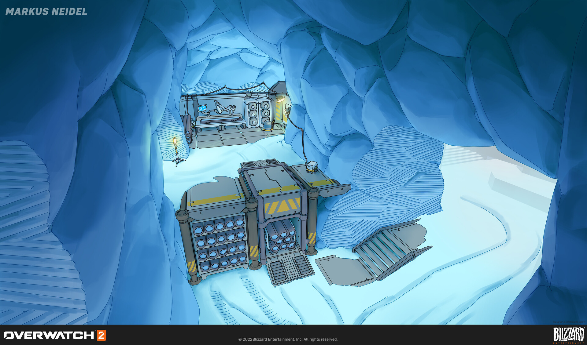 Airborn Studios - Overwatch 2 - Antarctic Peninsula Concepts #2