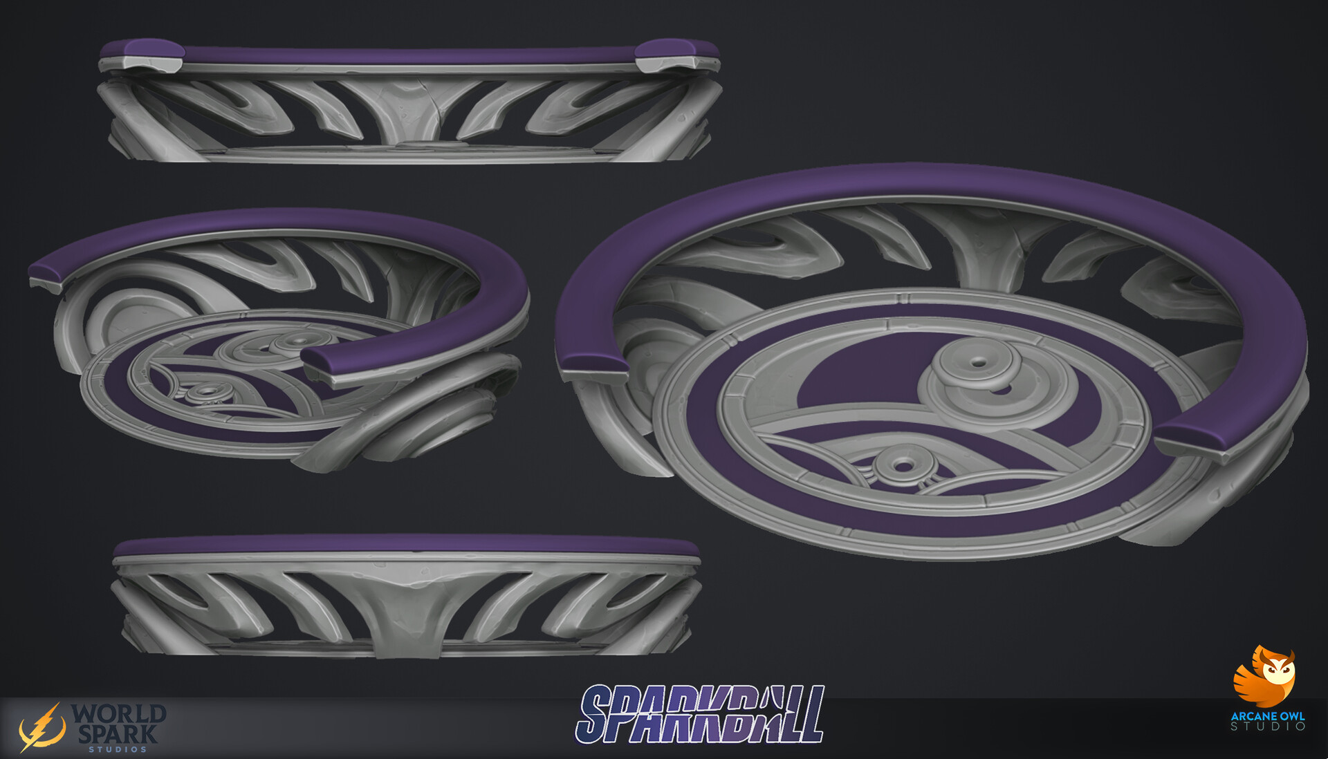 Arcane Owl Studio - Sparkball: Art Dump_001!