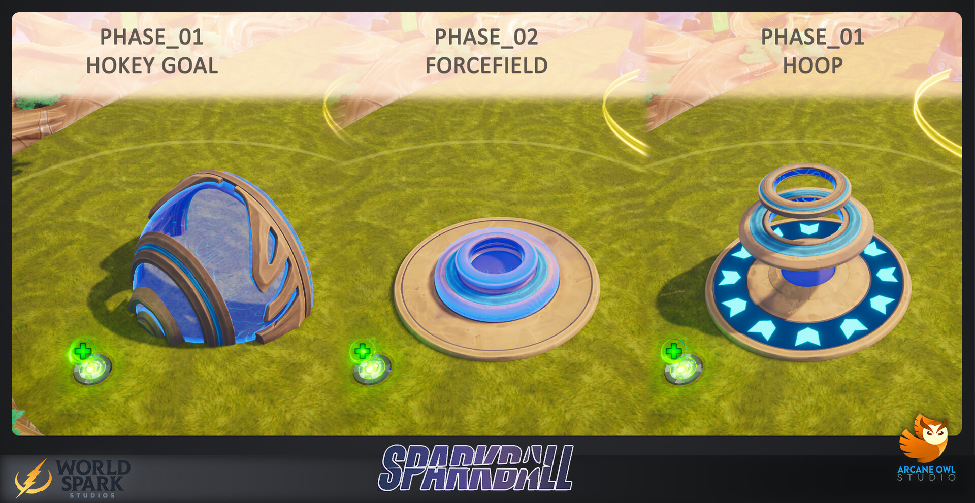 Arcane Owl Studio - Sparkball: Art Dump_001!