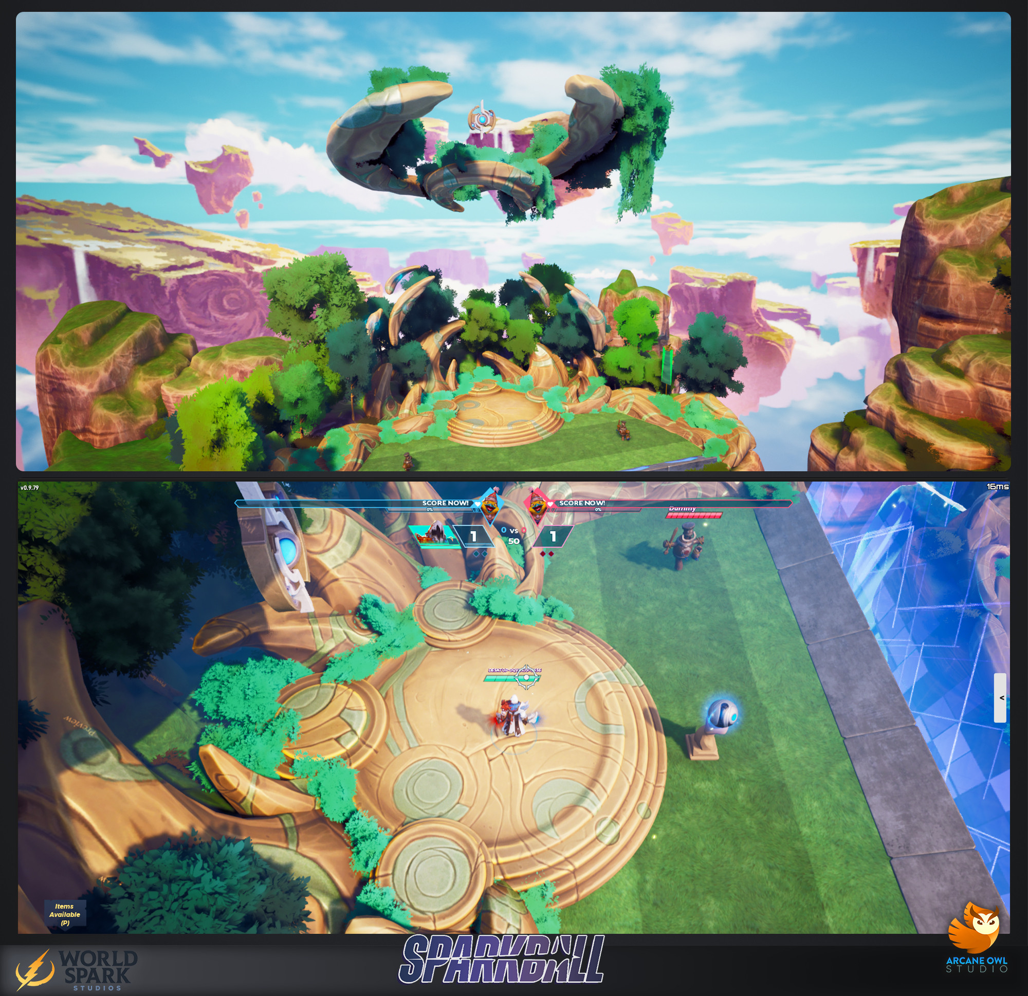 Arcane Owl Studio - Sparkball: Art Dump_001!