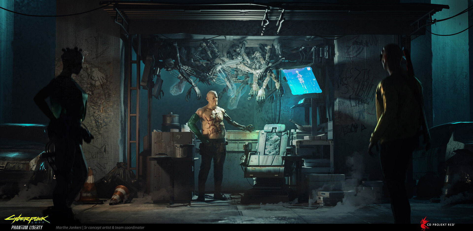 Martheart - Cyberpunk 2077 Phantom Liberty :: Dogtown Shady Vendors