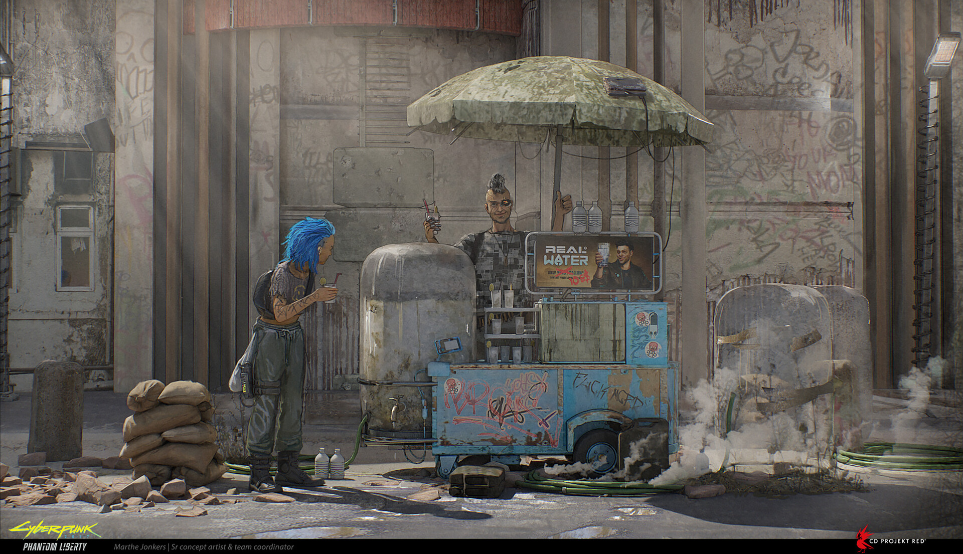 Martheart - Cyberpunk 2077 Phantom Liberty :: Dogtown Shady Vendors