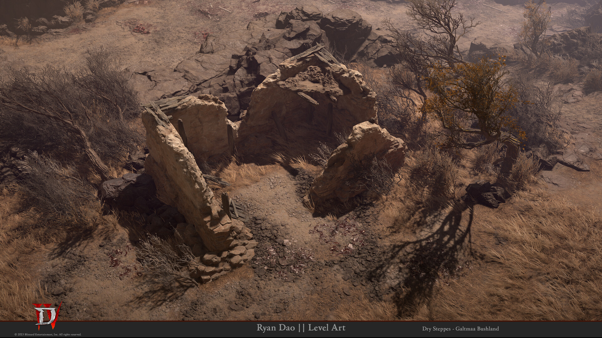 Ryan Dao - Diablo IV - Galtmaa Bushland - Level Art & Design