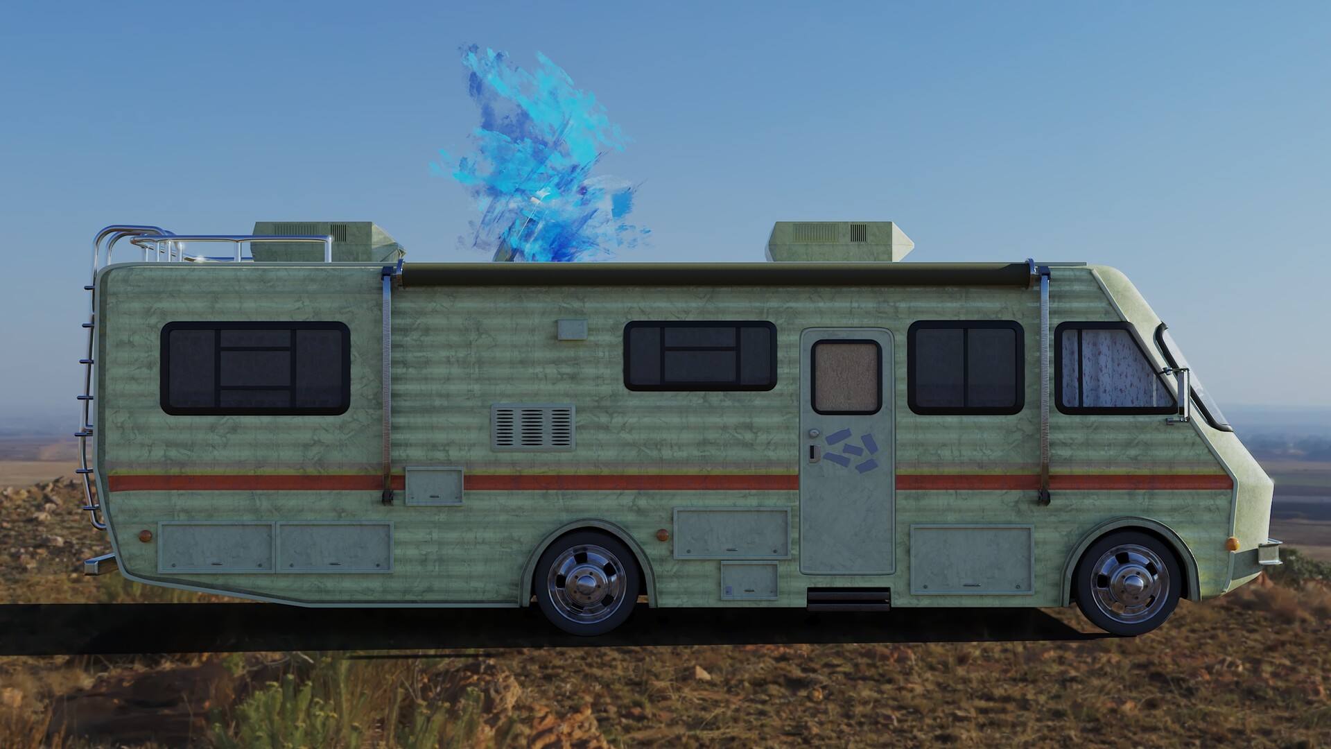 ArtStation - Fleetwood bounder 1986 (Breaking Bad)